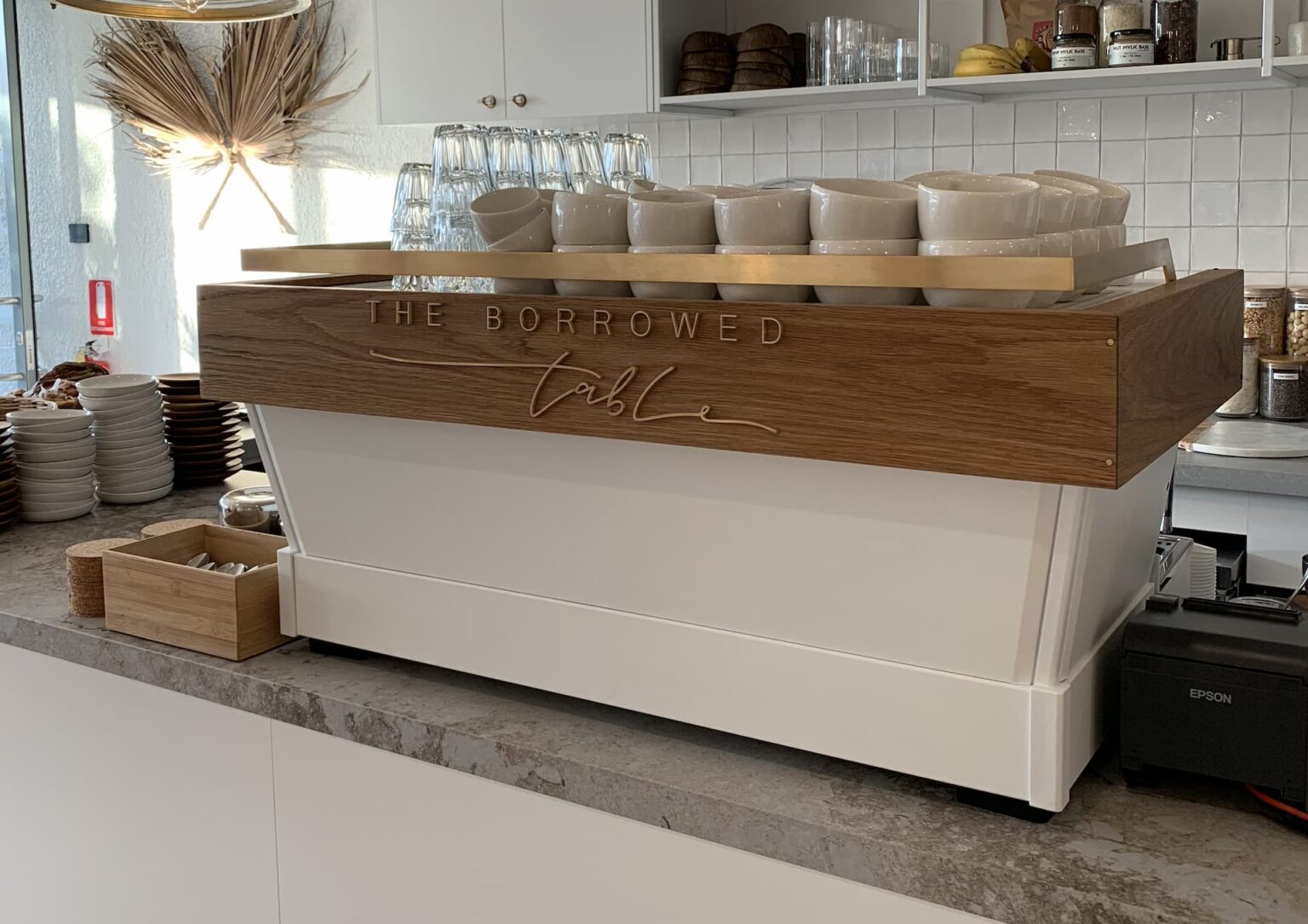 The Borrowed Table Café Featuring Excava™ - Caesarstone New Zealand