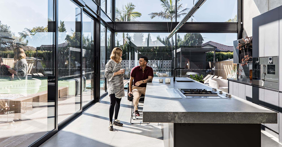 Inside Guy Sebastian's Forever Family Home > Caesarstone