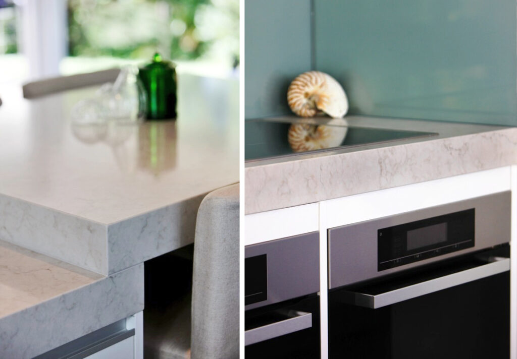 Ironman Ky Hurst's Caesarstone kitchen renovation - Caesarstone New Zealand