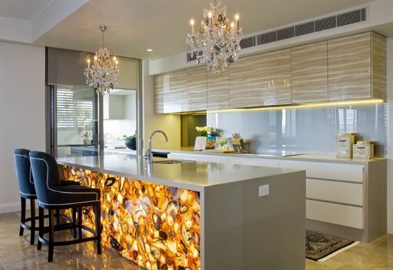 Concetto Brown Agate Penthouse by Toni Packer Design - Caesarstone New ...